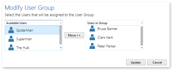 User Groups